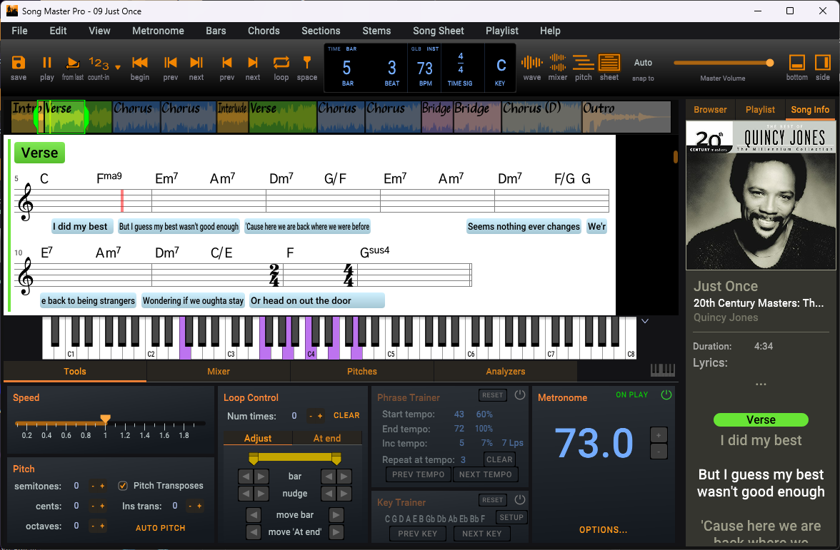 Beta Song Master Pro 2.5 Release Notes – Aurally Sound LLC